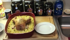 4.7K views · 207 reactions | MADE OLD SCHOOL BAKED HEN AND OLD SCHOOL CORNBREAD DRESSING WITH OLD SCHOOL CHICKEN GRAVY IN ONLY ONE HOUR WATCH THE COMPLETE VIDEO ON MY YOU TUBE CHANNEL | OLD SCHOOL SOUL FOOD | Facebook