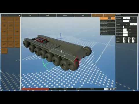 How to make a tank in Brick Rigs