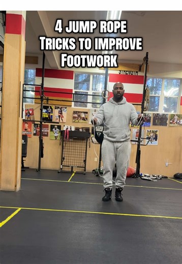 4 jump rope trick to improve your footwork #howtobox #boxingfootwork #boxingfitness #boxingdefense
