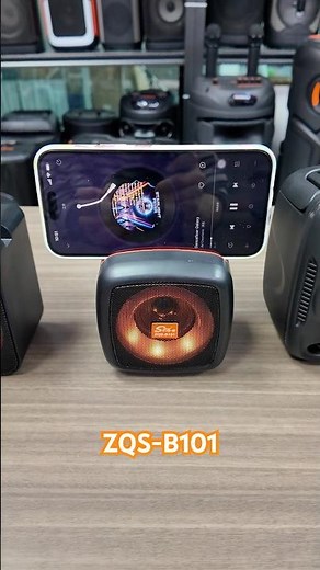 Support Bluetooth TF card and flash USB connectivity #zqs #speakermanufacturing