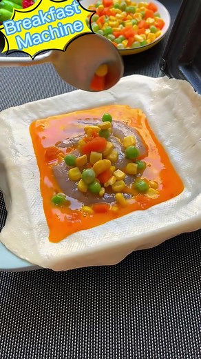 Since this breakfast machine, making breakfast is simply too easy#goodthing #cookingsharing #food #cooking #breakfastmachine