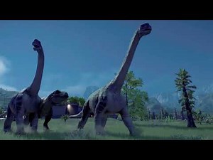 T. Rex Hunting a Camarasaurus – Giant Dinosaur Ambush!
