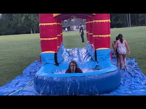 Giant Slip n Slides are a TOTAL Game Changer for Backyard Fun