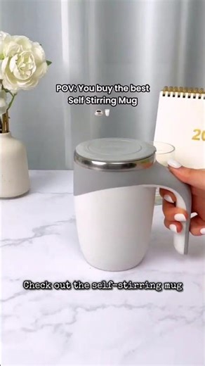 Self Stirring Mug: The Coffee Gadget That Mixes Itself!