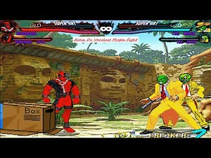 Mugen : Deadpool Vs The Mask (Three Battle) (Request)