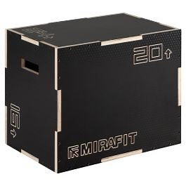 Mirafit Anti-Slip Wooden Plyo Boxes