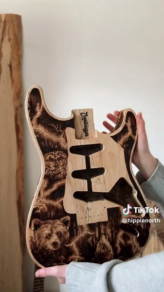Exploring Pyrography Techniques for Guitar Designs