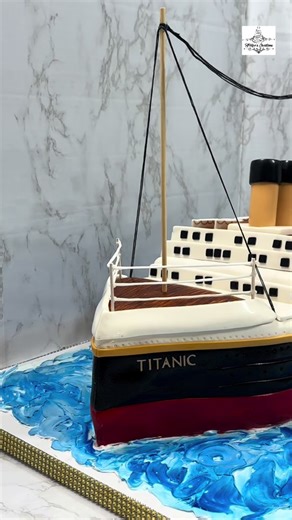Lets make this Titanic Ship Cake! 🚢 #felipescreations #felifans #besties #titanic #titanicmovie #titaniccake #titanicshipcake #titanicship #titanicboat #titanicboatcake #boatcake #rose #jack #roseandjack