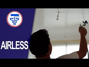 Comment peindre un plafond à l'airless pour les débutants ?
