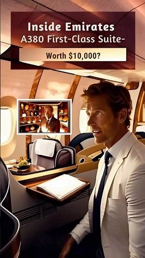Inside Emirates A380 First-Class Suite-Worth $10,000?