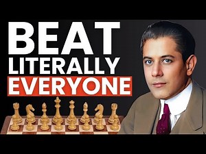 Capablanca Teaches Us EXACTLY How To Think Like a Chess Genius
