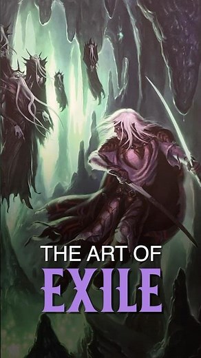 The Cover Art of Exile | The Legend of Drizzt #drizzt #forgottenrealms #fantasyart