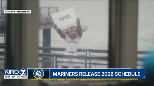 14K views · 55 reactions | The Seattle Mariners have released their game schedule for the next season. | KIRO 7 News | Facebook
