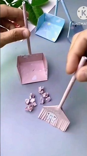 How to make a paper dustbin / paper se dustbin kese banaye