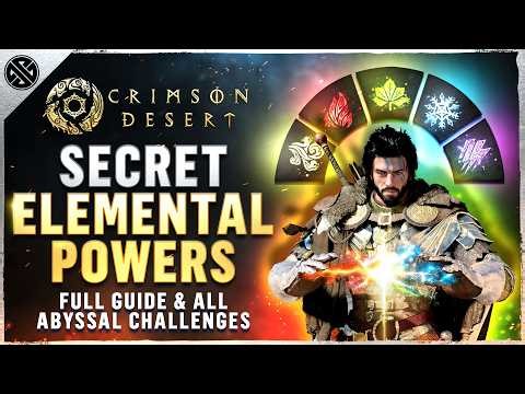 Get INSANELY STRONG with Elemental Skills in Crimson Desert | Unlock Flame, Frost, Lightning & Storm