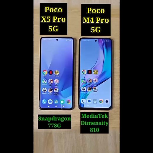 Poco X5 Pro 5G vs Poco M4 Pro 5G... Speed Test