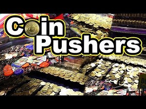 Coin Pushers at Dave & Busters