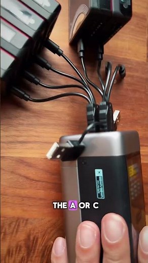 Need to charge a bunch of things all at once? Use these 4 way splitter cables from Nh2400 packs. 👍