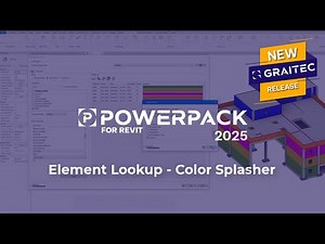 PowerPack for Revit: Element lookup – color splasher