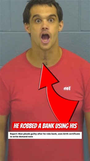 Birth Certificate Bank Robber 😂