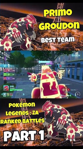 La Meilleure Team pour Primo Groudon - 01 #pokemon #pokemonlegendsza #competitivepokemon