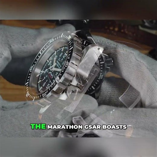 Marathon GSAR: Sapphire Crystal & 300M Dive Watch #shorts