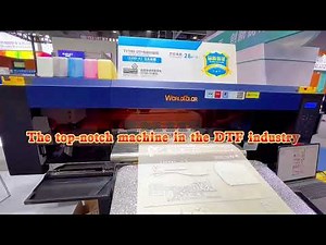 Audley 24-Inch 5-Head I3200 DTF Printer with DF800L Powder Shaker | Industrial DTF