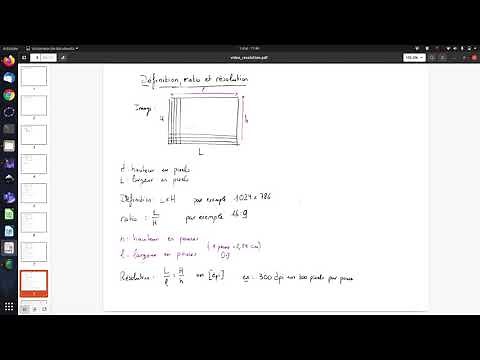 Informatique : Définition et résolution d'une image