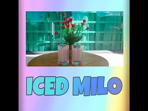 Iced Milo recipe