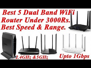 Best 5 Dual Band Wireless (WiFi) Router in 2021| TP-Link, D-Link,Tenda | 2.4 GHz & 5.0 GHz| Buy Best