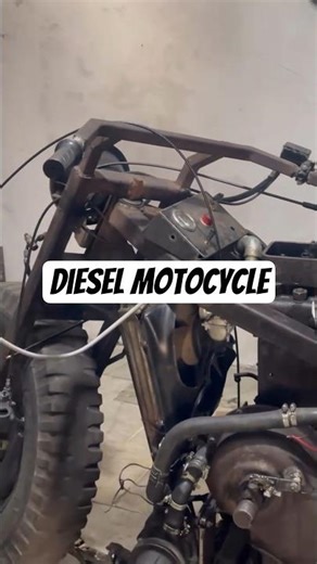 Starting On Diesel Motocycle