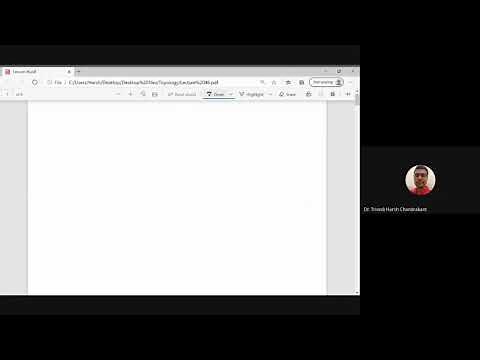 Lecture 42: Locally compact spaces and one point compactification-1