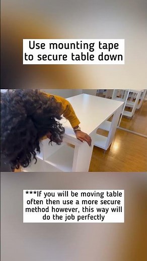 DIY Craft Table Hack! Budget friendly, sewing table #shorts #ikea #craftroomideas