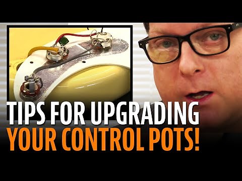 Upgrading control pots: choosing the right pots and knobs
