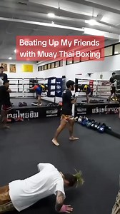 I learned Muay Thai boxing and sparred with friends! | Sam Pepper | Facebook