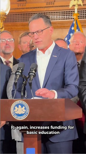 Gov. Josh Shapiro highlights some key education victories after Pennsylvania lawmakers passed the state’s budget 135 days past due. Democrats from the Pennsylvania House and Senate gathered in the governor’s reception room inside the state capitol on Wednesday to celebrate the finalization of the budget. ✏️ /📹 : Sean Kitchen | The Keystone