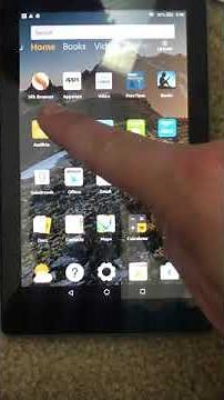 Setting up the Zoom app on Kindle.