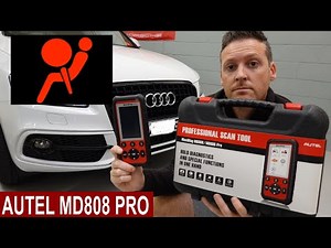 Autel MD808 Pro OBD2 Scan Tool SRS Airbag Diagnose/Reset for VAG Audi VW Seat SKoda