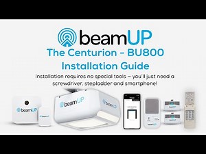 beamUP - The Centurion - Smart Garage Door Opener & Smart Controller - Installation Video (BU800)