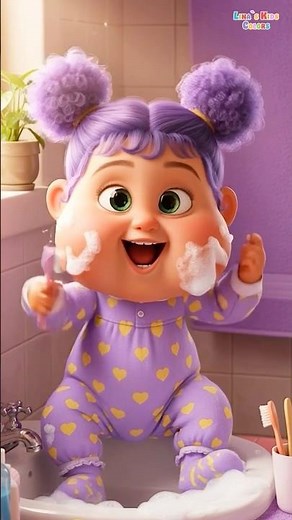 Brush Your Teeth Song Cartoon | Nursery Rhymes | Kids Animation | Tooth Brushing for Children