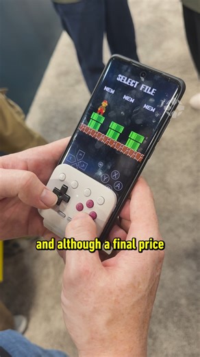 Would you get a Flip Pad for your phone? Let us know in the comments! #ces #ces2026 #flip #phone #gaming | IGN