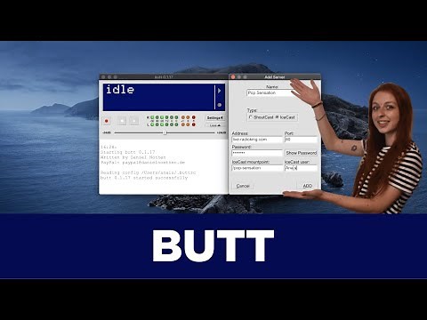 Live radio broadcasting with BUTT (Tutorial 📻)