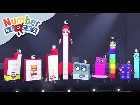 @Numberblocks- We're All In This Together | Learn to Count