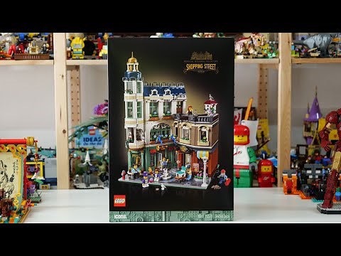 LEGO Modular 11371 Shopping Street - LEGO Speed Build Review