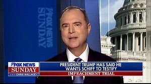 TODAY: Adam Schiff on Trump's call to have him as a witness in the Senate trial. #FNS #FoxNews | Fox News Sunday