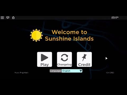 Brand new gui for Roblox Sunshine Islands