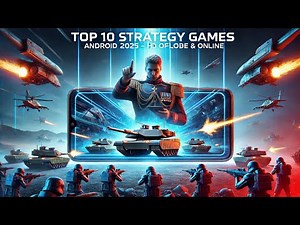 🎮 Top 10 Strategy Games for Android 2025 - HD Offline & Online 🎮