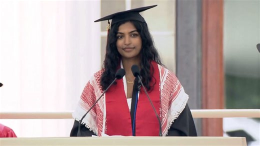 Hear MIT class president’s speech that got her banned from graduation