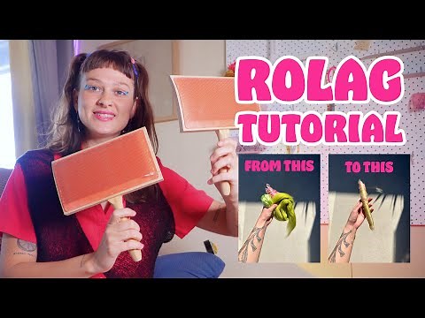 How To Make Rolags With Hand Carders For Spinning | A Complete Guide 🩷🧶