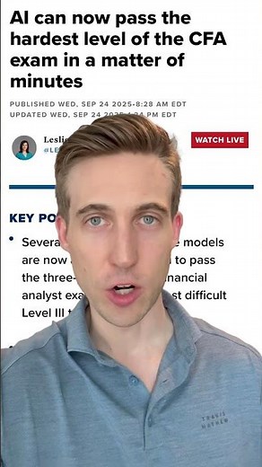 AI Passed All CFA Exams